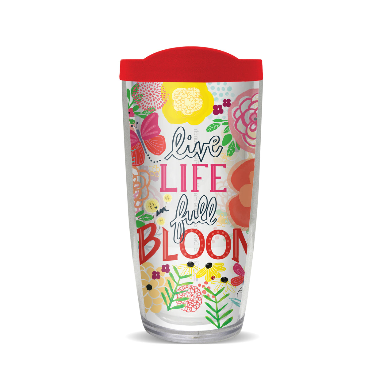 Life in Bloom Thermal Tumbler – Gina B Designs